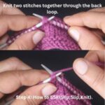 How to SSK (Slip, Slip, Knit): A Beginner's Guide to the Knitting Abbreviation. - VimlaKnit